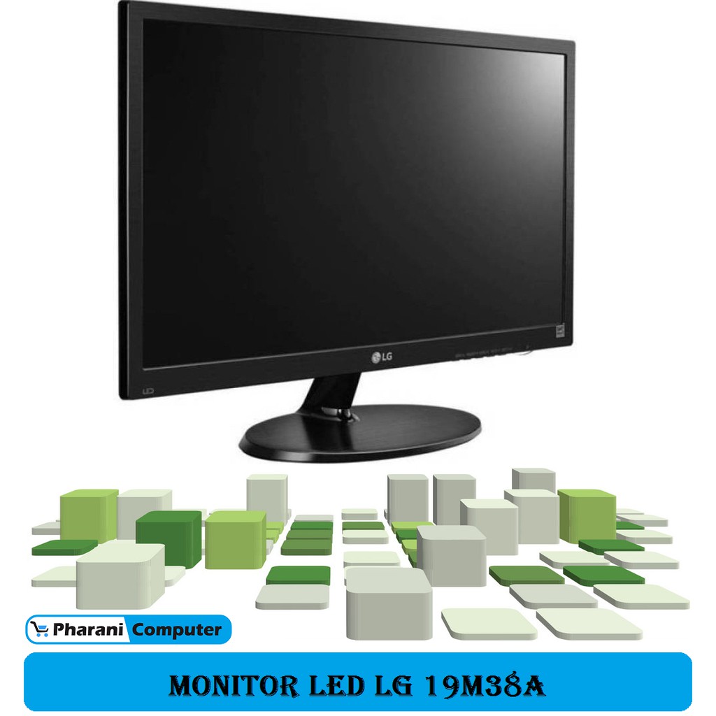Jual Monitor LED LG 18.5 19M38 19M38a 19 inch semarang | Shopee Indonesia