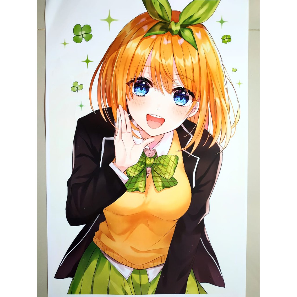 Jual Poster Anime Gotoubun No Hanayome 10 Yotsuba Nakano Indonesia 2712