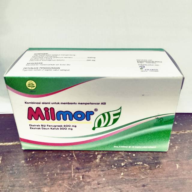 Jual Milmor NF suplemen ibu menyusui busui mengandung ekstrak fenugreek ...