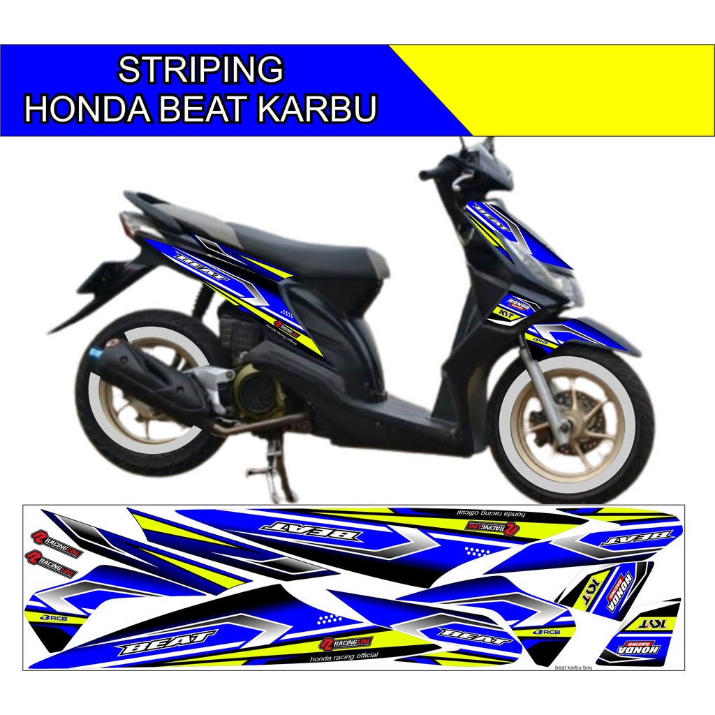 Jual STIKER STRIPING HONDA BEAT KARBU VARIASI RACING SANGAT COCOK BUAT ... Jual STIKER STRIPING HONDA BEAT KARBU VARIASI RACING SANGAT COCOK BUAT ...