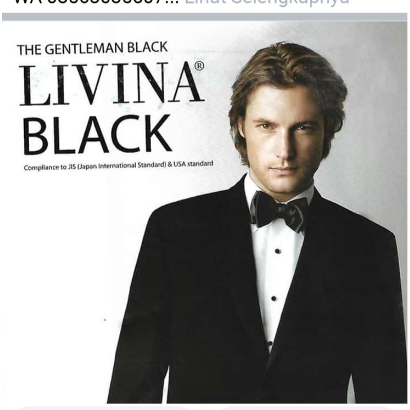 Jual kain bellini livina jet black hitam pekat stretch bahn celana jas ...