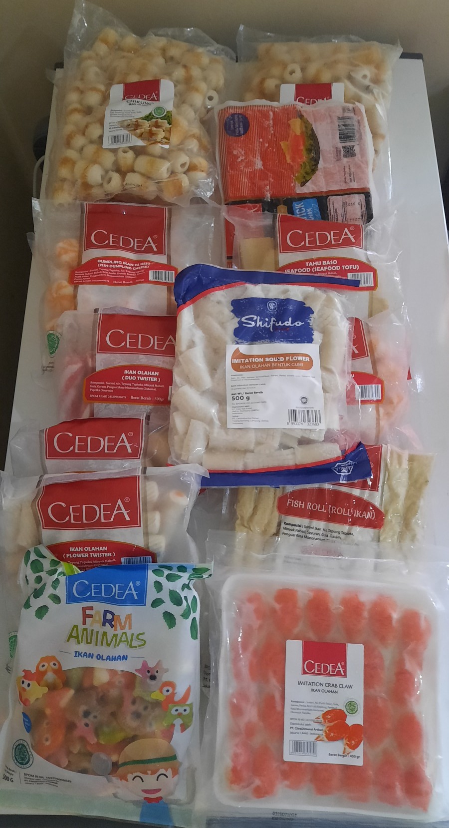 CEDEA BASO SEAFOOD ANEKA RASA 500G | Shopee Indonesia