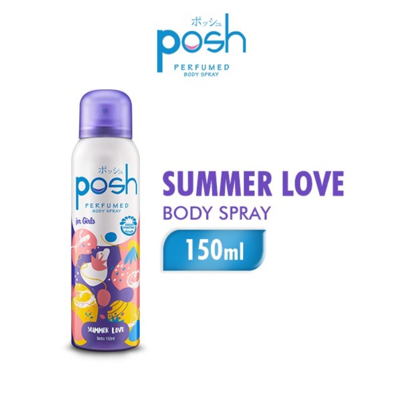 Jual POSH Body Spray Summer Love Botol 150ml | Shopee Indonesia