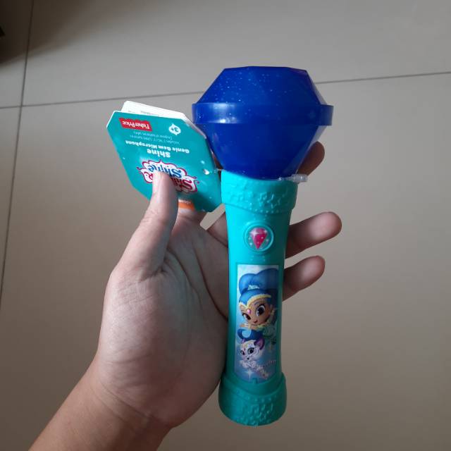 Jual Shimmer and shine mic mainan anak original fisher price | Shopee ...