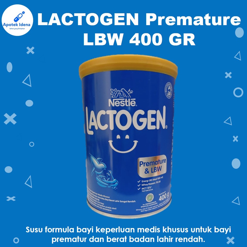Jual LACTOGEN Premature LBW 400 GR Susu Formula Khusus Bayi Premature ...