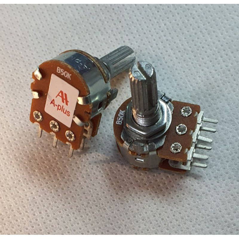 Potensio B50k A plus Stereo Aplus Potensiometer Original | Shopee Indonesia