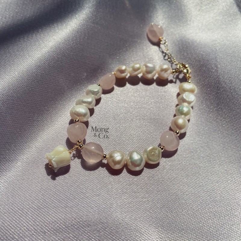 Jual Mong&Co Pixie Dust: Lorelei Handmade Beaded Bracelet - Gelang ...