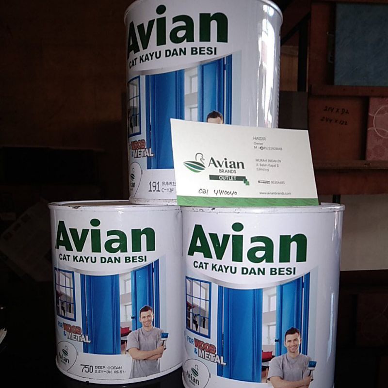 Jual Cat Avian 1kg/All Colour (Cat Kayu&Besi) Indonesia|Shopee Indonesia