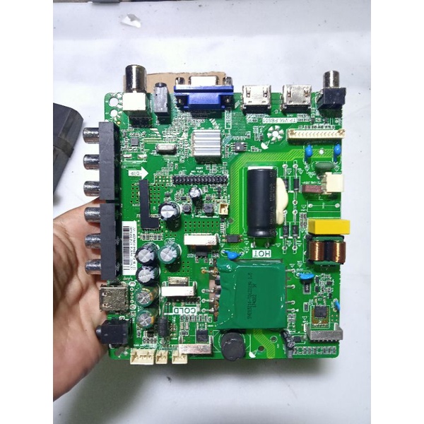 Jual mainboard - mb mesin tv polytron PLD 24D123 original termurah ...