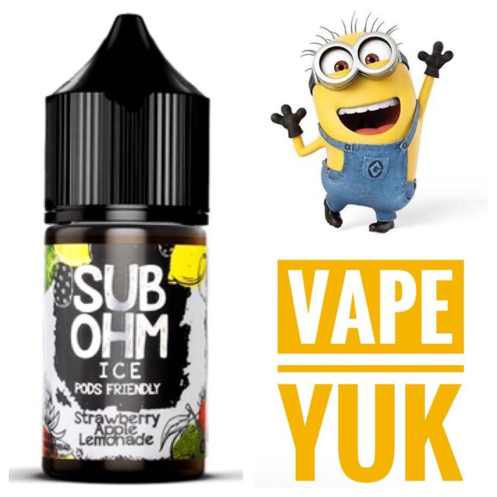 Jual SALT SUB OHM ICE STRAWBERRY APPLE LEMONADE PODS FRIENDLY POD ...