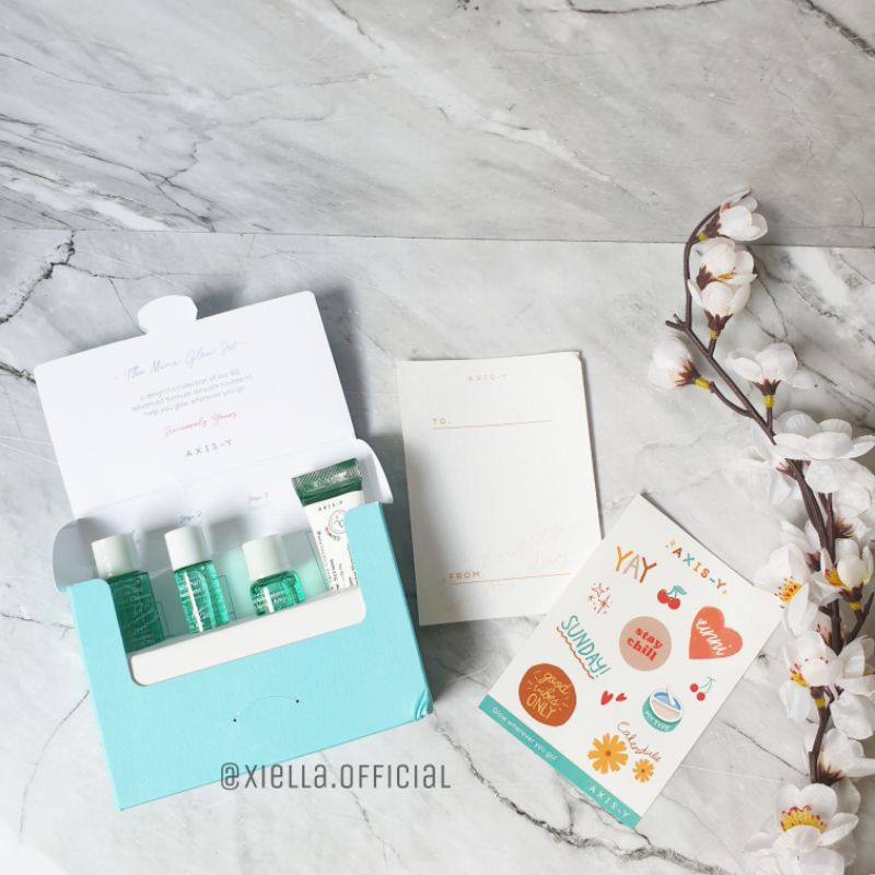 Jual Axis-Y Mini Glow Set - Starter Kit (4 Items) | Shopee Indonesia