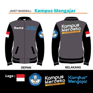 Jual Jaket Kampus Mengajar Kancing Varsity Pria dan Wanita | Shopee ...