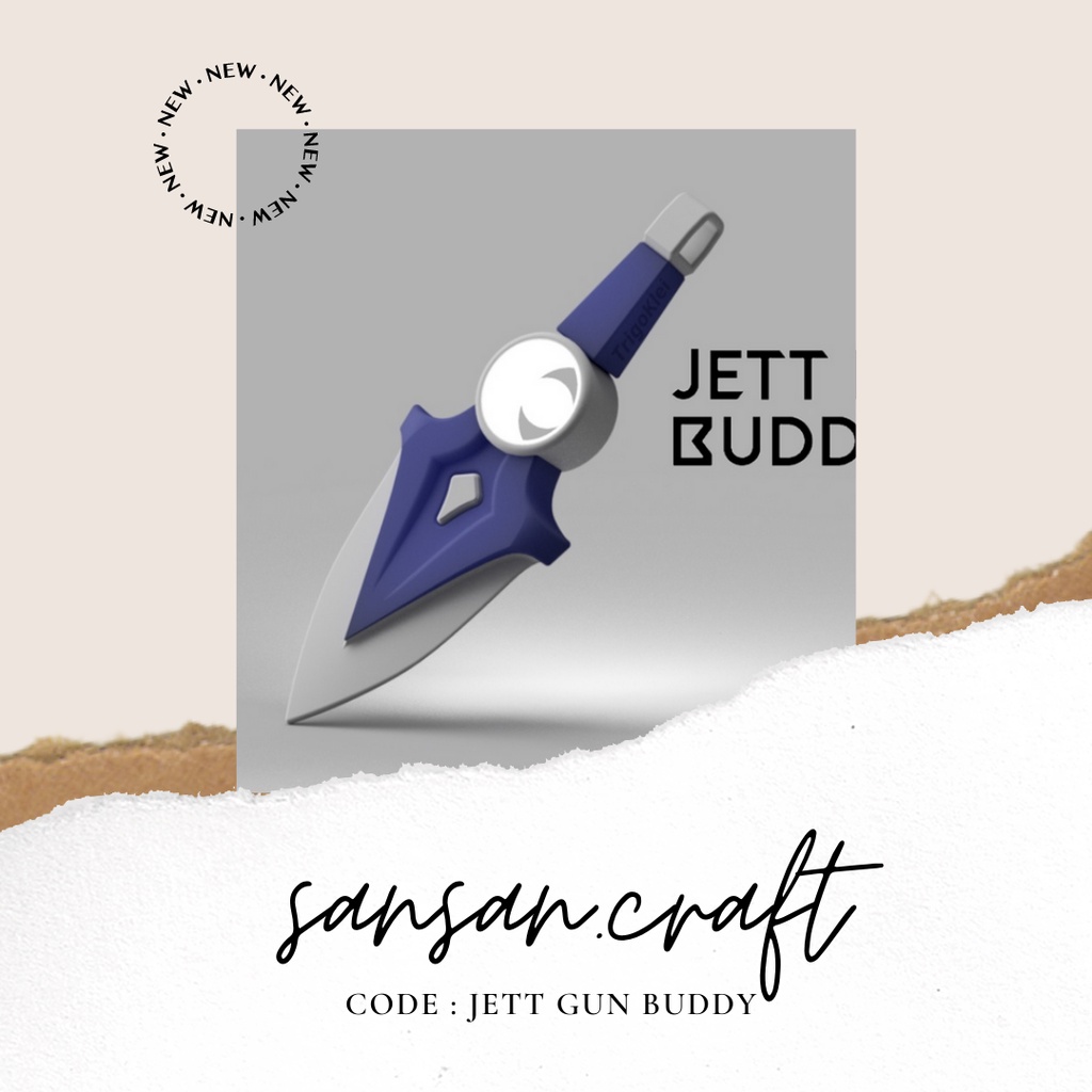 Jual Jett Buddy Valorant 3D Print UNPAINTED | Shopee Indonesia