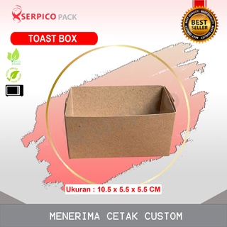 Jual Toast Box/ Dus Roti Bakar Bandung / Box Roti Bakar / Kemasan Roti ...