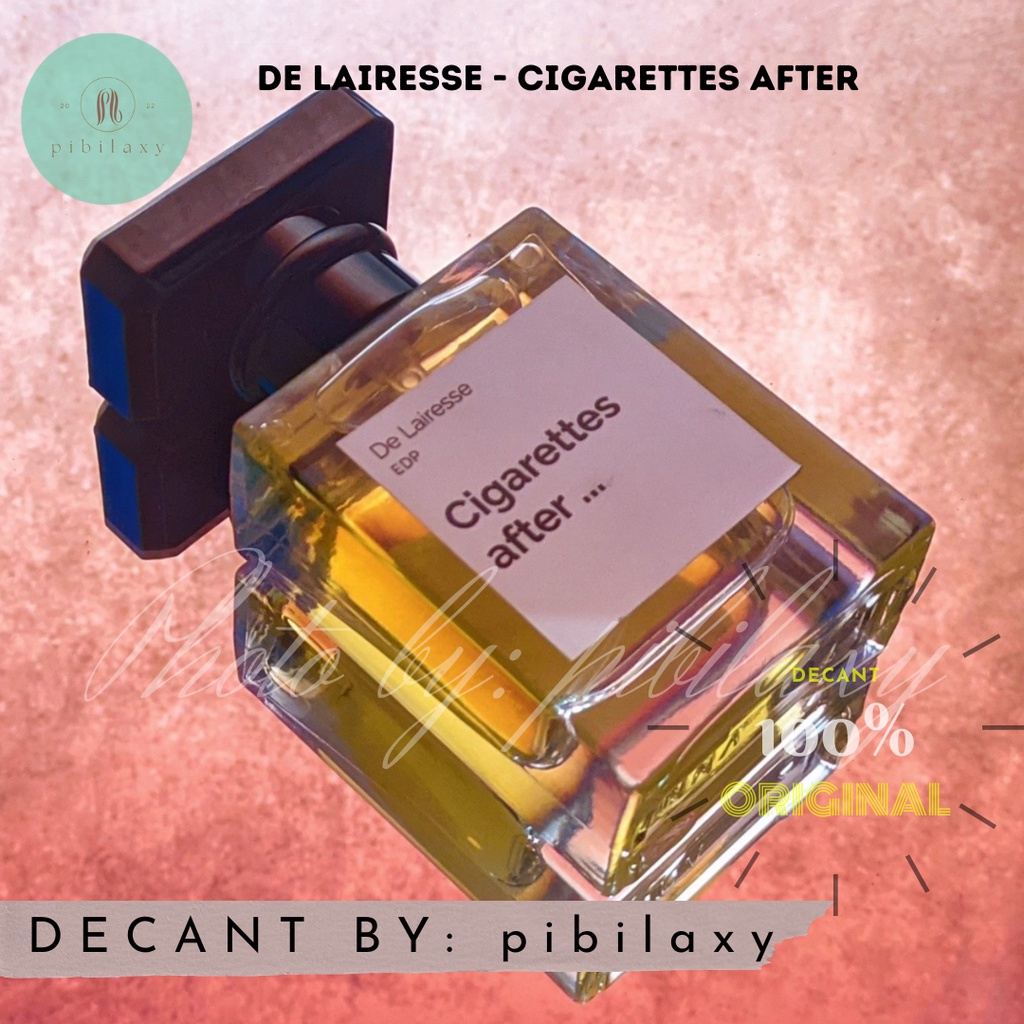 Jual Decant Eau de Parfum Cigarettes After DeLairesse Perfumery De ...