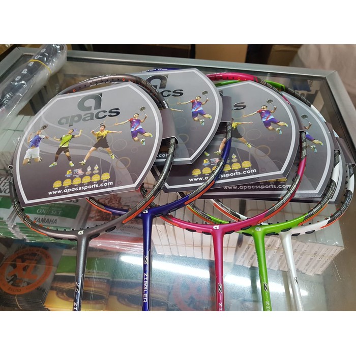 Jual Raket Apacs Z-Ziggler Original UK Merah 38lbs | Shopee Indonesia
