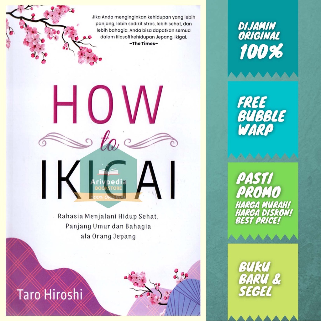 Jual How to Ikigai - Taro Hiroshi ( segel, Ori) | Shopee Indonesia