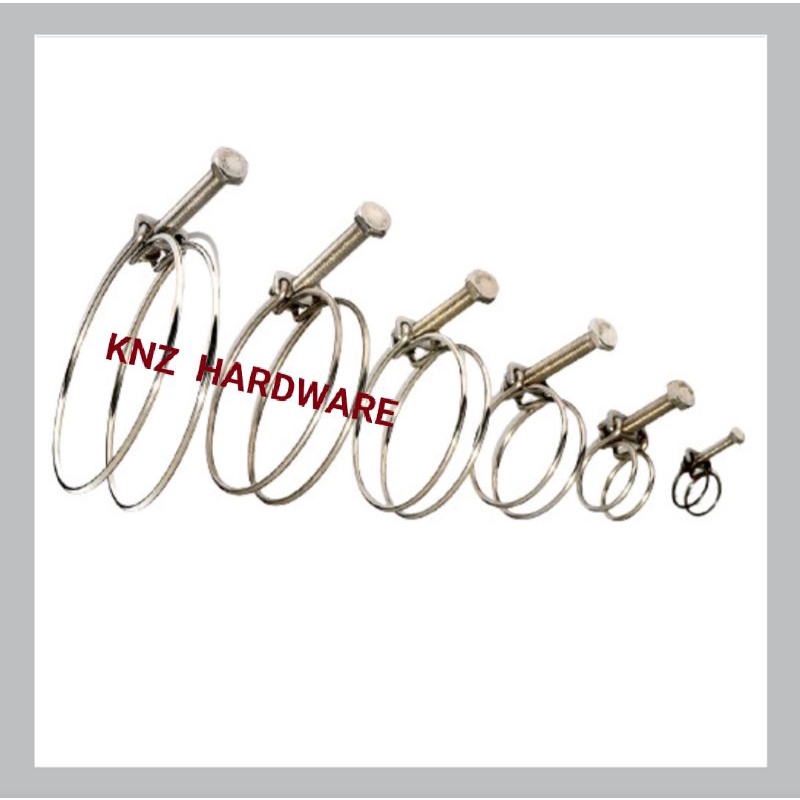 Jual HOSE CLAMP CLAM KLEM SELANG KAWAT 1". 1¼", 1½" | Shopee Indonesia