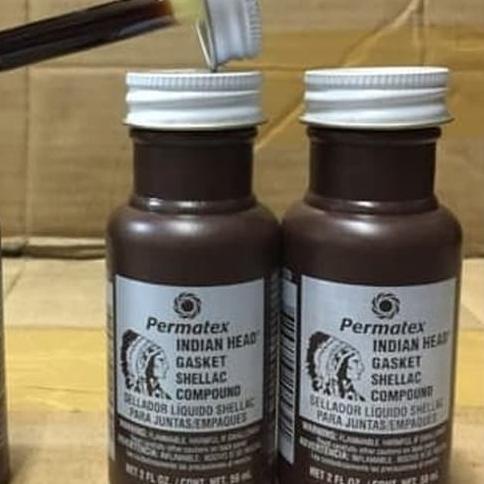 Jual Permatex indian head gasket shellac compound/indian gasket ...