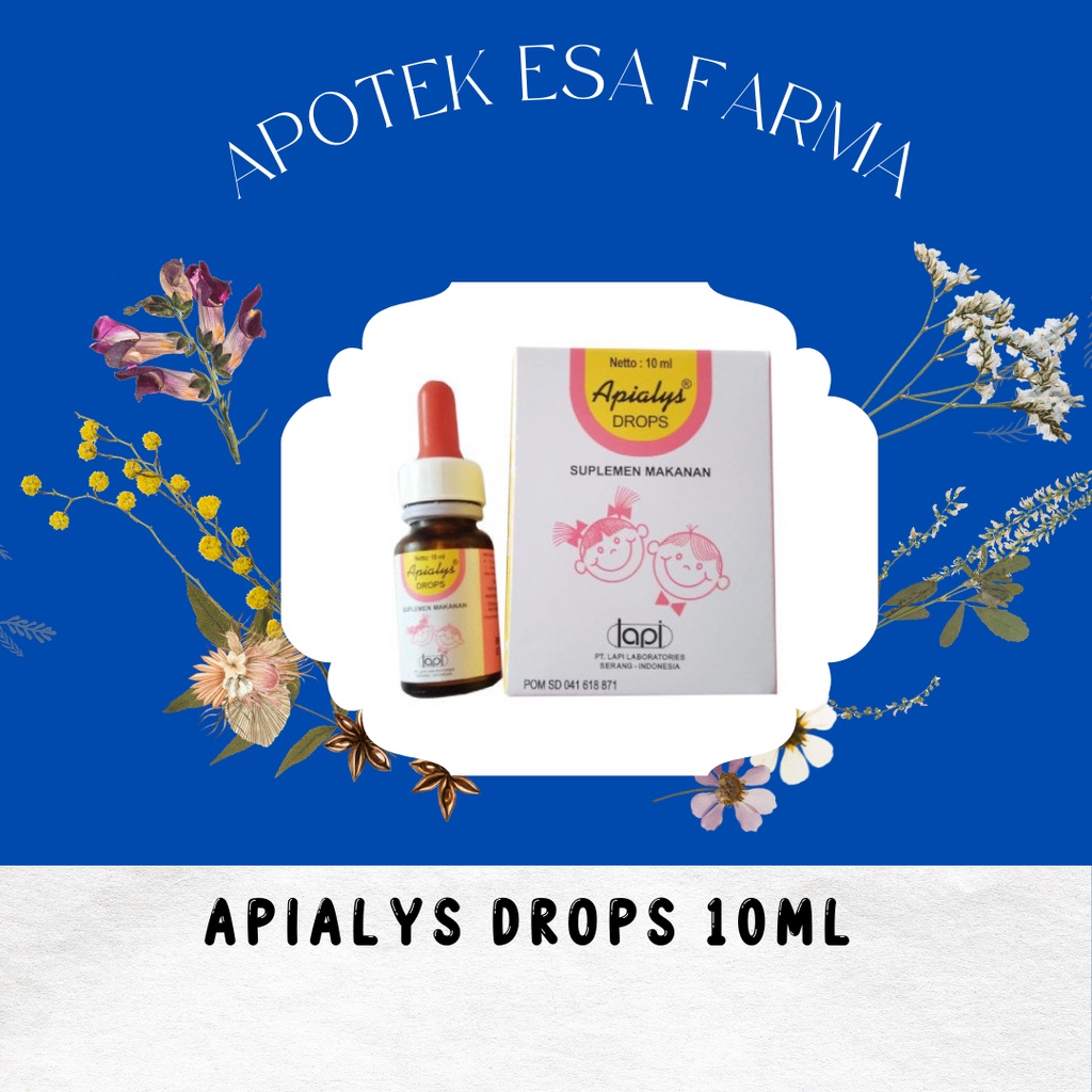 Jual APIALYS DROPS 10ML | Shopee Indonesia