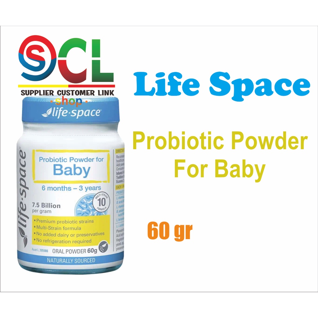 Jual Life Space Probiotic For Baby 60 g Powder | Shopee Indonesia