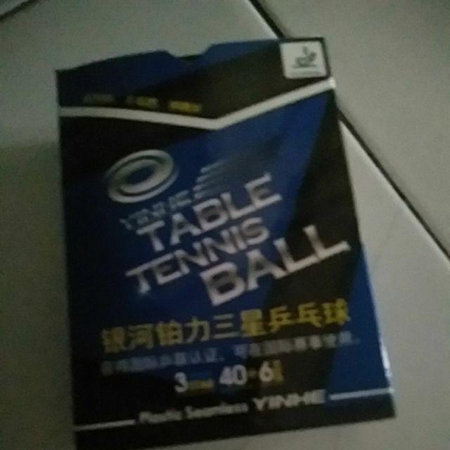 Yinhe 3-Star Poly Balls 40+ Seamless ~ Bola Plastik Pingpong | Shopee Indonesia