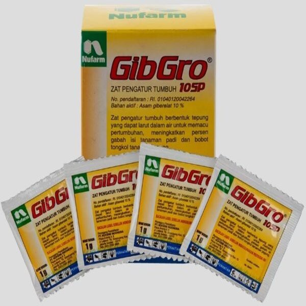 Jual ZPT GibGro 10SP 1 gr Gib Gro GA3 Pupuk Hormon Giberelin Tanaman 10 ...