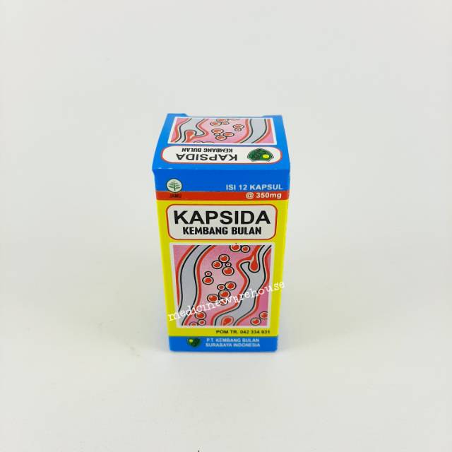 Jual Kapsida Kembang Bulan isi 12 kapsul | Shopee Indonesia