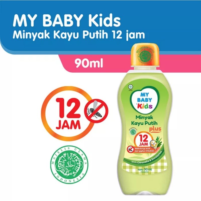 Jual My Baby Kids Minyak Kayu Putih Plus 90 ml 60 ml / My Baby Oil Plus ...