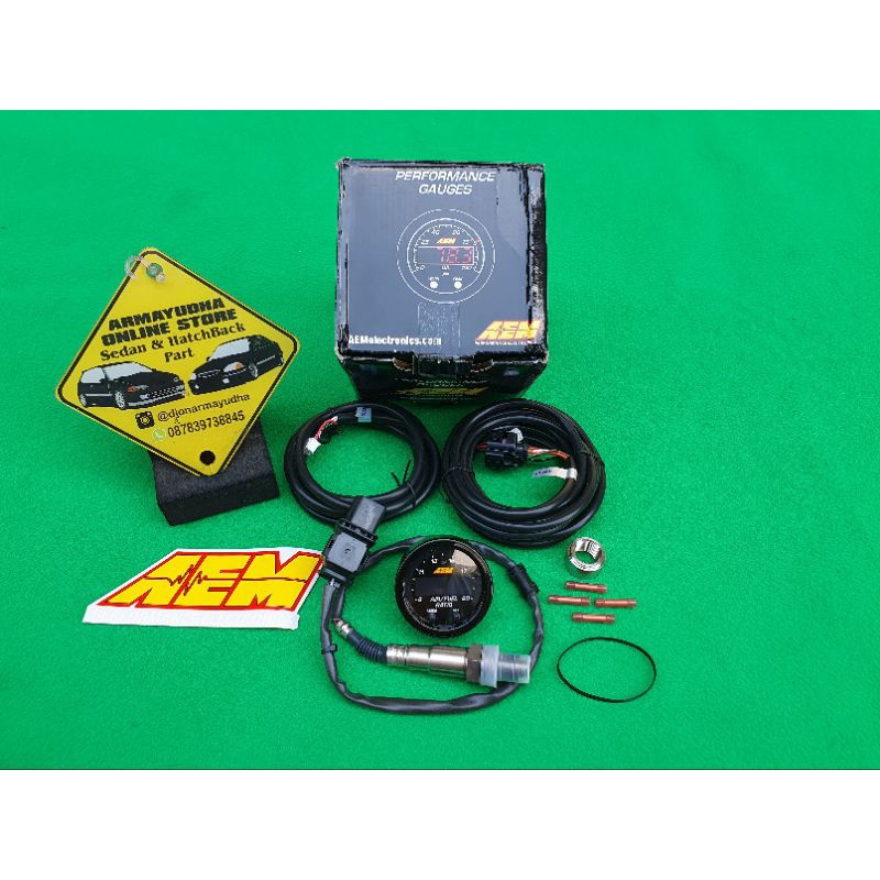 Jual AEM electronic Air Fuel Ratio AFR Meter Wideband Kit USA Indonesia ...