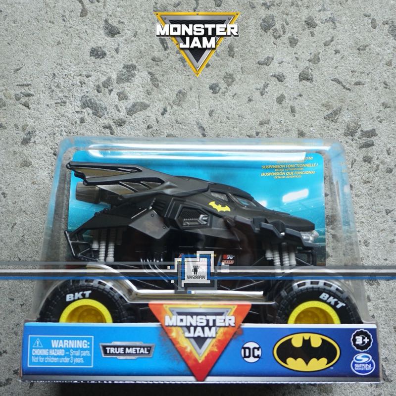 Jual Monster Jam 1/24 DC BATMAN Batmobile Trucks Truck True Metal ...