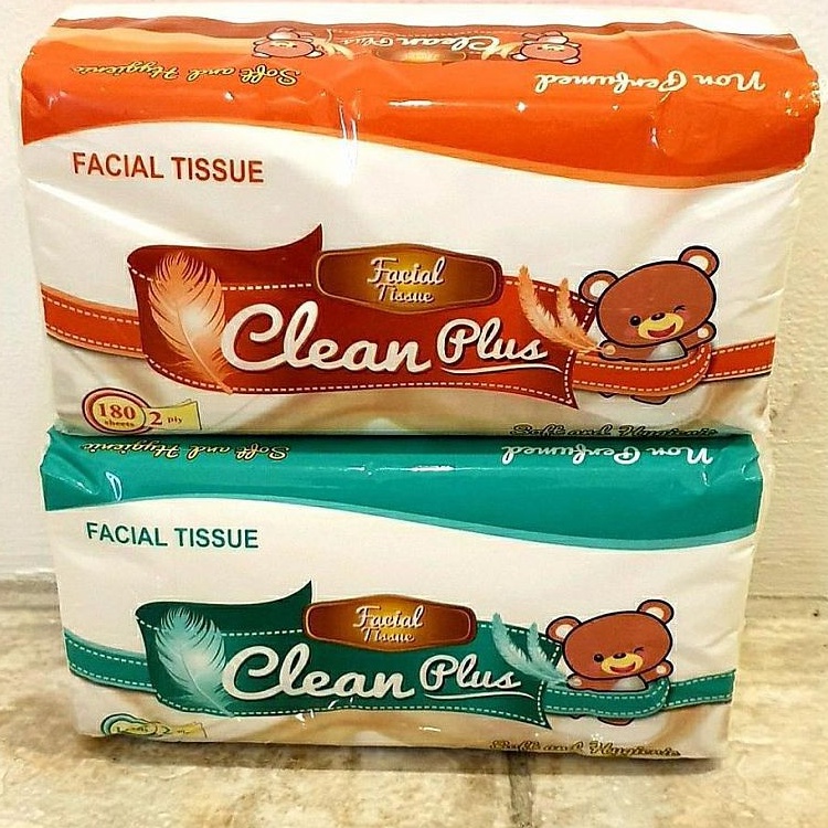 Jual TISSUE TISU CLEAN PLUS Premium 2 ply 180 sheet | Shopee Indonesia
