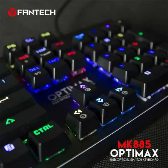 Jual Fantech MK885 / MK 885 Optimax Optical Mechanical Keyboard Gaming ...