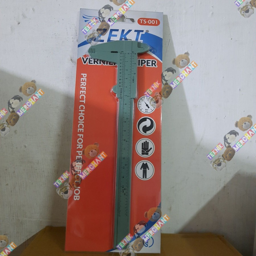 Jual Sketmat Pvc 6" Zeki / Sigmat / Jangka Sorong / Vernier Caliper PVC ...