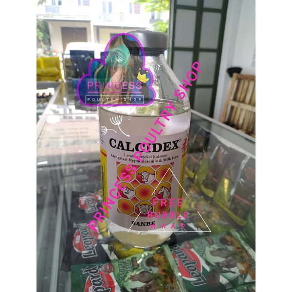 Jual CALCIDEX 500 ml - Injeksi Kalsium Mengatasi Hypocalcaemia Dan Milk ...
