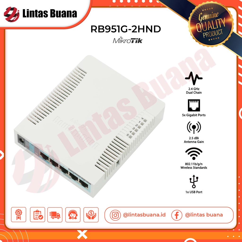 Jual Mikrotik RB951G-2HND RB 951G-2HND | Shopee Indonesia