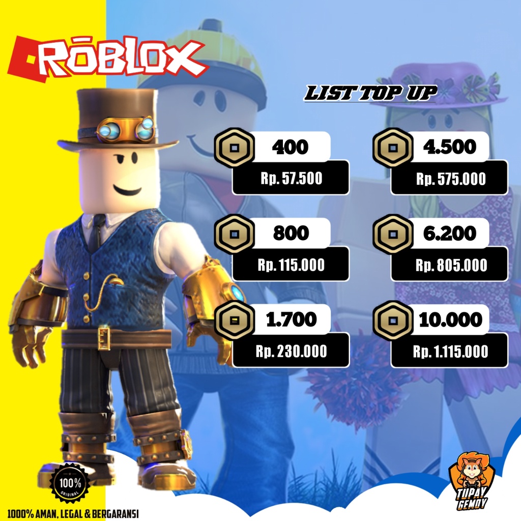 Harga Login Roblox Terbaru Juli 2022 | BigGo Indonesia