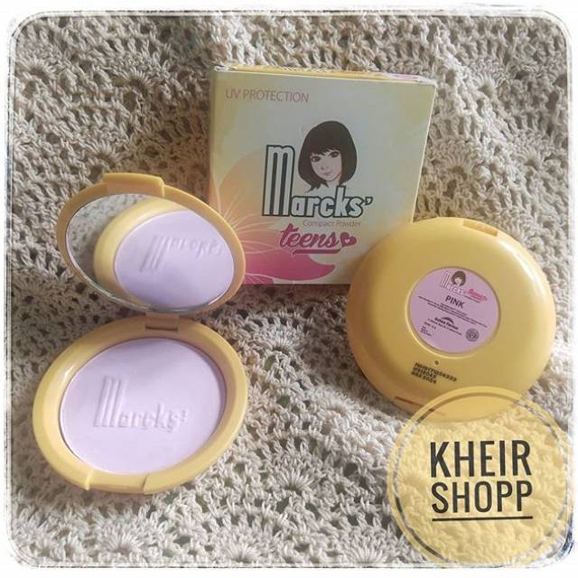 Jual Marcks' Teens Compact Powder 12gr ( bedak padat ) | Shopee Indonesia
