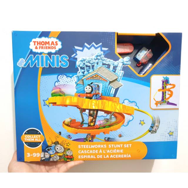 Jual Thomas & Friends Minis Steelworks Stunt Set Fisher Price / Thomas ...