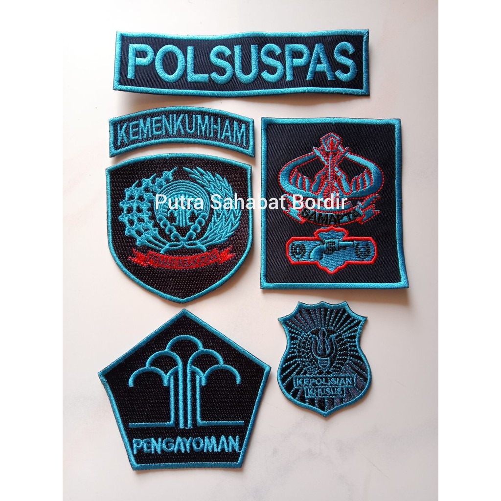 Jual 1 Set Logo Bordir Lapas Pengayoman PDL | Shopee Indonesia