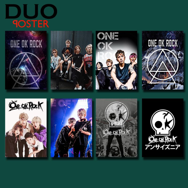 Jual poster one ok rock / poster band one ok rock / hiasan dinding one ...