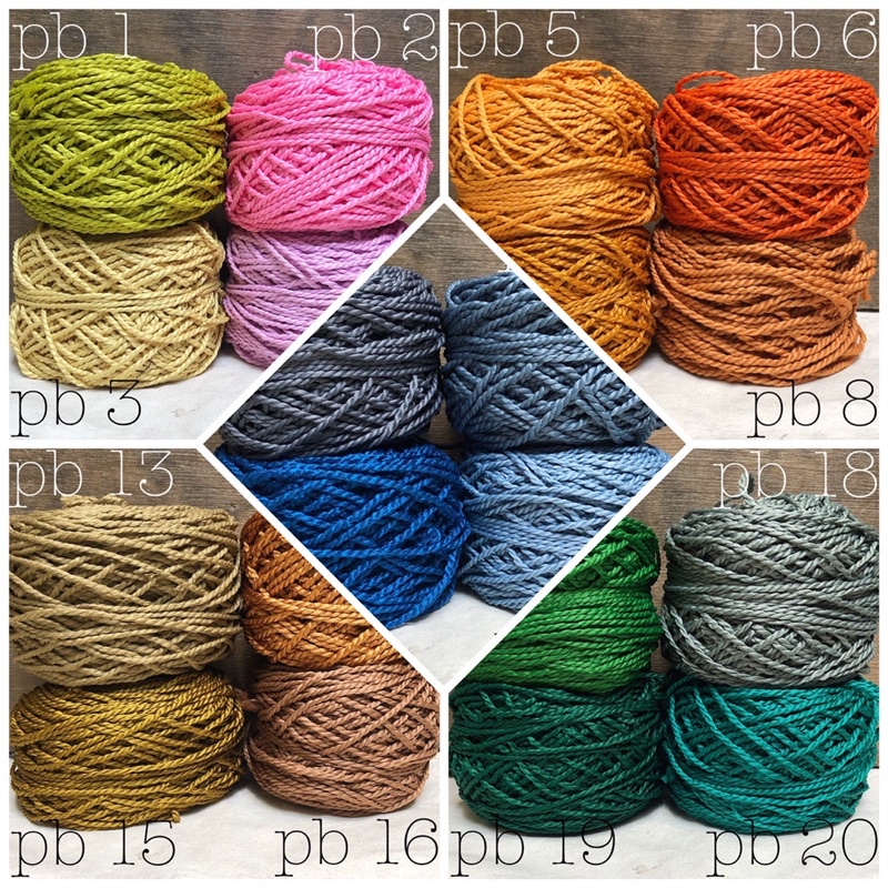Jual Benang Rajut Poly Big ply ( Bigply Polyester ) | Shopee Indonesia
