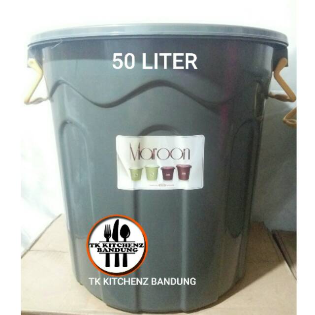 Jual Ember / Ember Tutup / Ember Plastik Ukuran 50 Liter | Shopee Indonesia