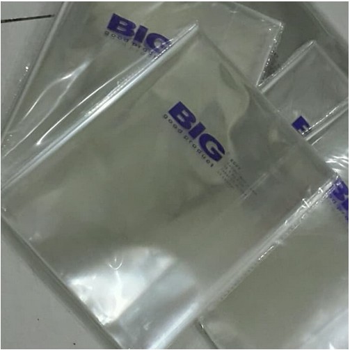 Jual Sampul Buku Plastik Big Opp Transparant Lem Boxy Isi 25 Lbr