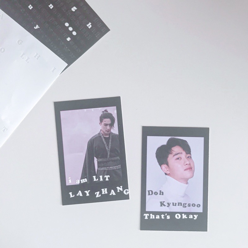 Jual ALPHABET STICKER BLACK & WHITE, GOLD / sticker huruf warna hitam ...