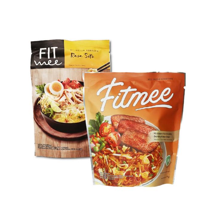 Jual Fitmee Mie Instan Soto 92 gr + Fitmee Mie Instan Goreng Rasa Sapi ...