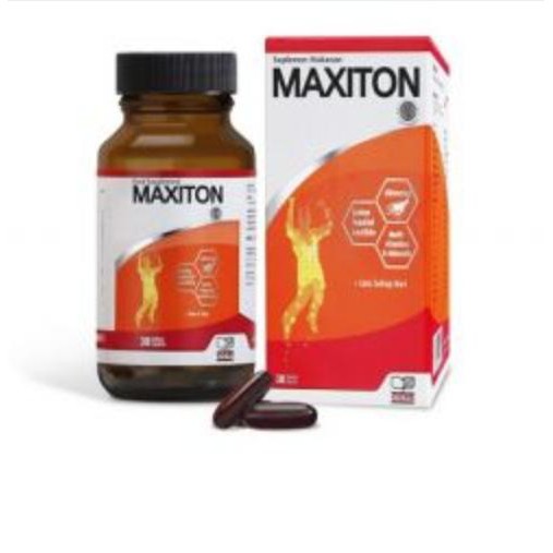 Jual MAXITON Food Supplement with Ginseng Korea + Berhadiah | Shopee ...