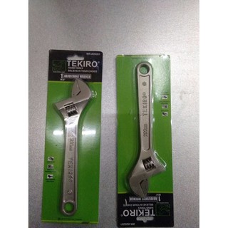 KUNCI INGGRIS 8" TEKIRO ADJUSTABLE WRENCH 8 INCH 6 10 12 15 18 24 ...