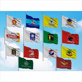 Jual PROMO CETAK BENDERA PRINTING / BENDERA KAIN BENDERA ORGANISASI ...