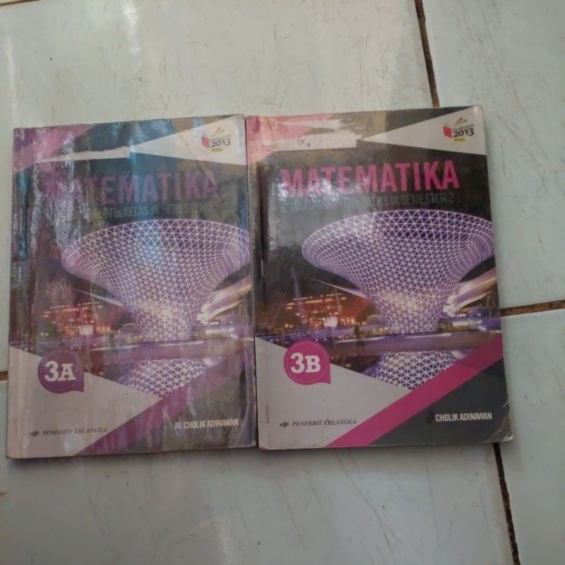 Jual Matematika 3A, 3B SMP/MTS KELAS IX | Shopee Indonesia